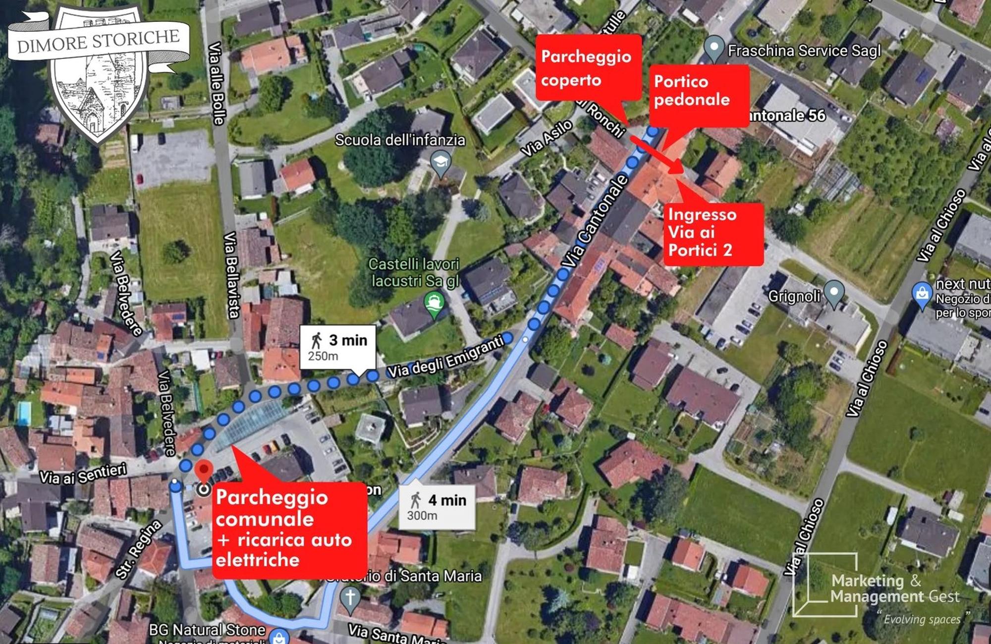 5.5 LOC. DUPLEX DI CHARME AMPIO, SILENZI..., Via ai Portici 2, CHF 2950