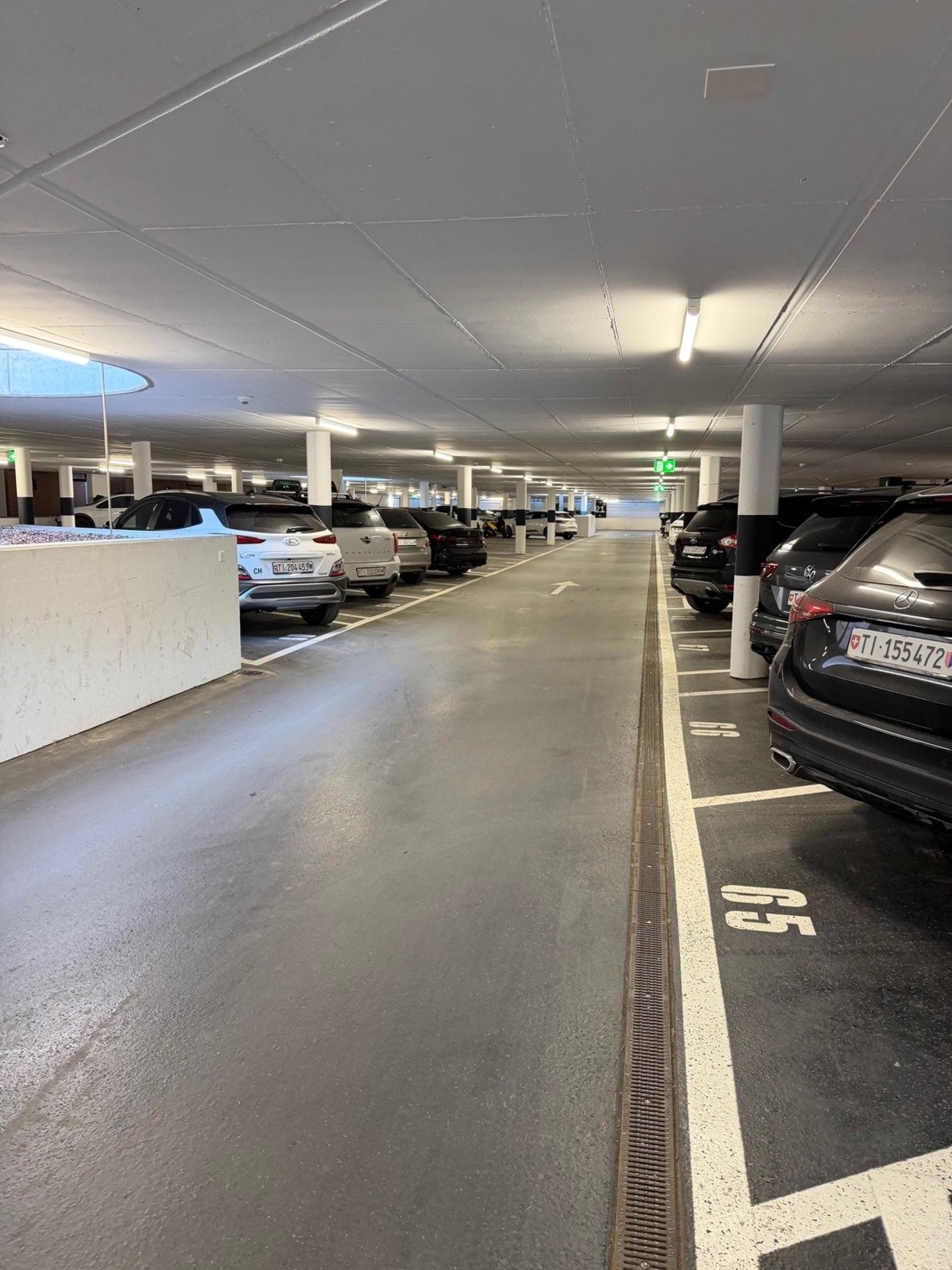 Posto auto in autorimessa anche per auto elettriche a Agno