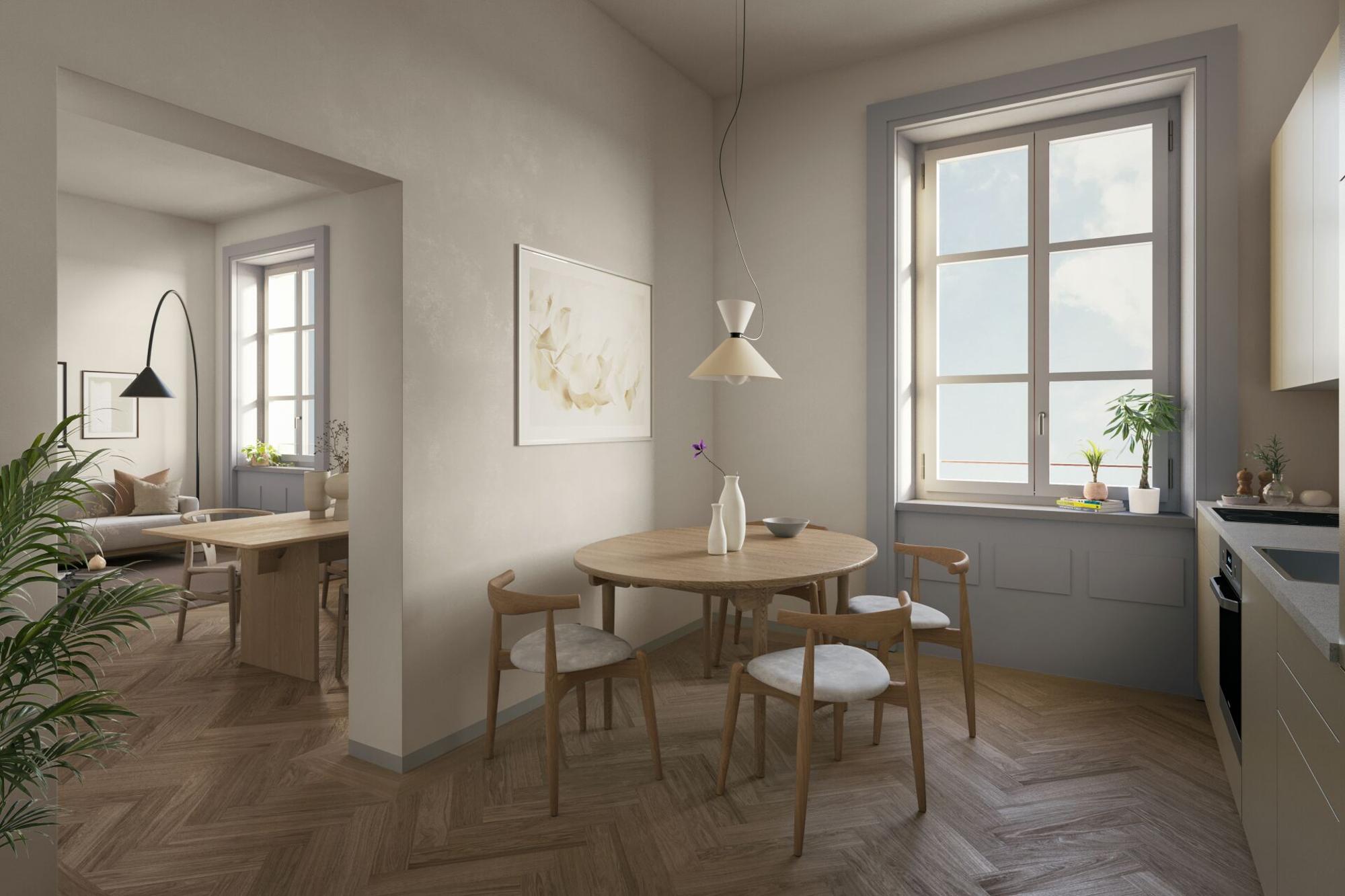 Appartamento 2.5 locali di 70,00 m2 al 2..., Via Giuseppe Motta 5, CHF 1030