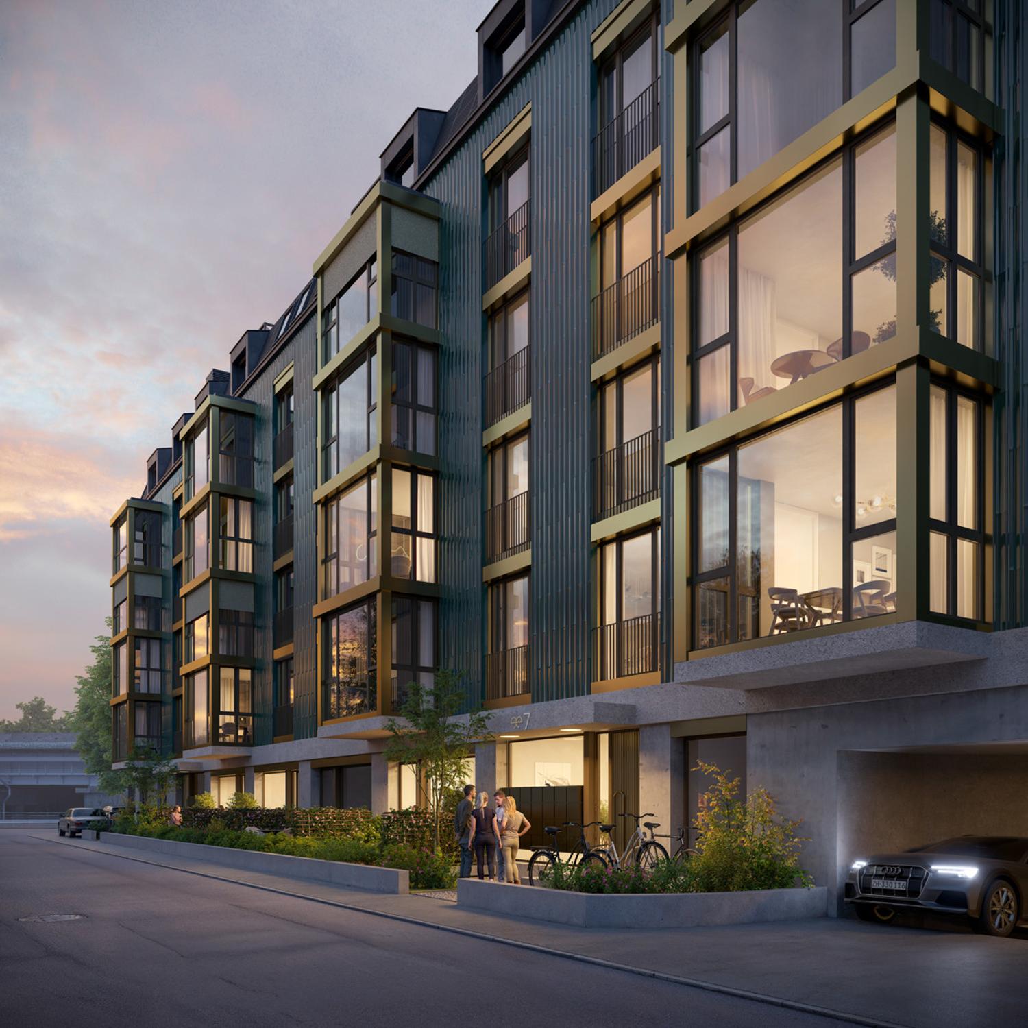 Neubauprojekt Eichstrasse Zürich - Kreat..., Eichstrasse 7, CHF 1210000 | homegate.ch