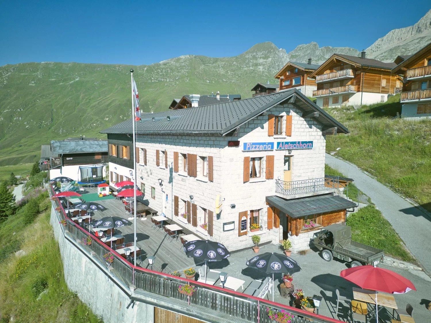 Hotel im Skigebiet Belalp - Gastfreundschaft mit Aussicht