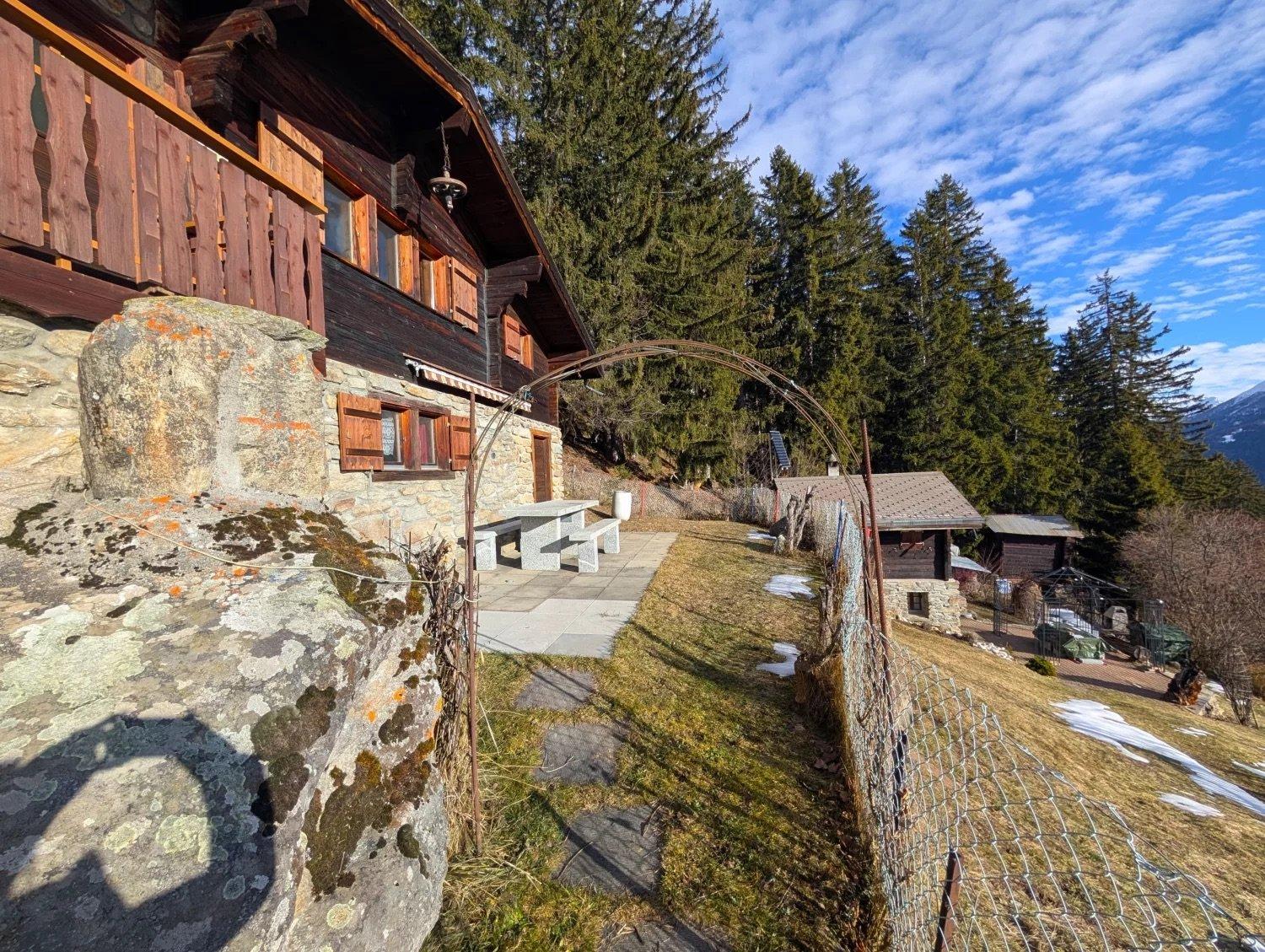 Gemütliches Maiensäss in idyllischer Nat..., Oberried 186, CHF 379000