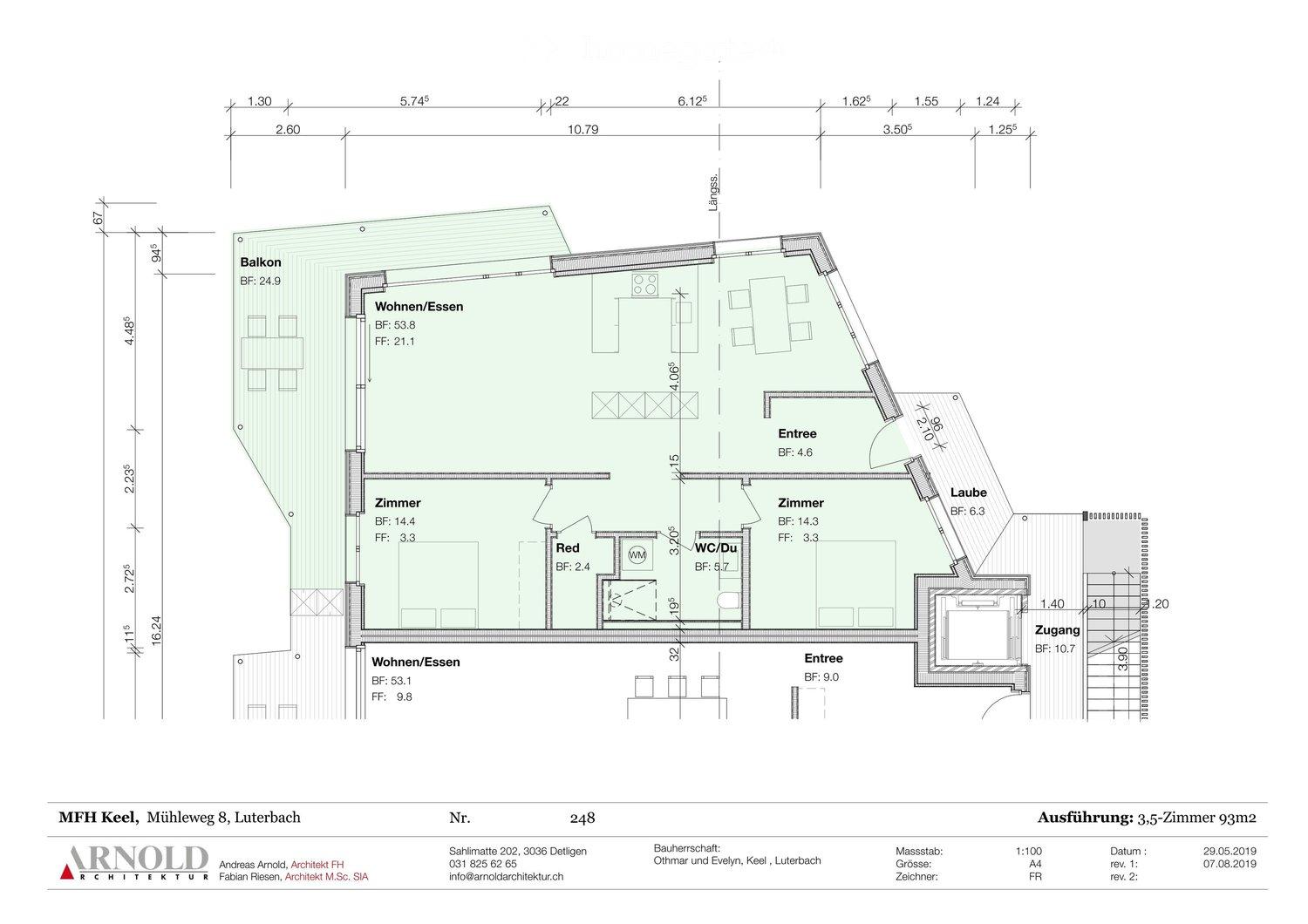 Moderne 3.5-Zimmer-Wohnung in Luterbach ..., Müheweg 8, CHF 2075