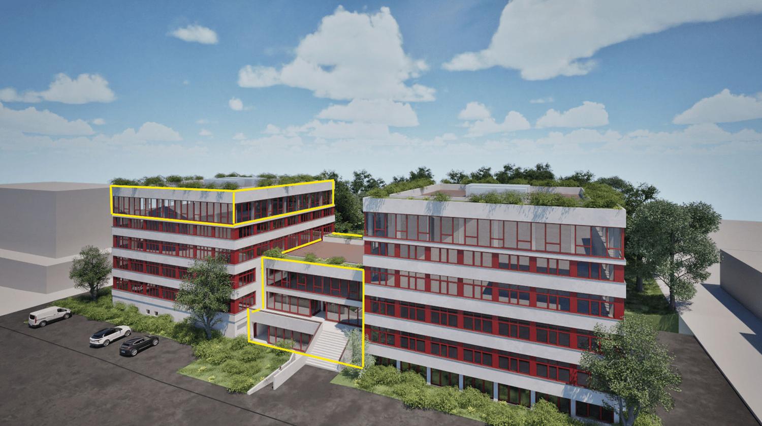 "Diverse Möglichkeiten im Erweiterungsbau - ab ca. 400 m2!"