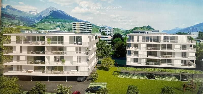 Conthey résidence de standing 3.5 pces +..., route d'Antzère, CHF 604800