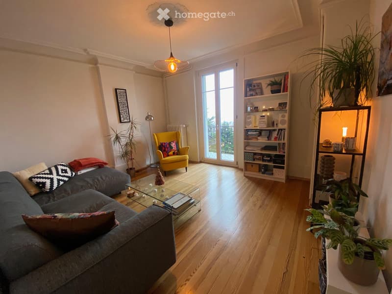 Magnifique appartement avec vue, Chemin du Parc-de-Valency, CHF 2300