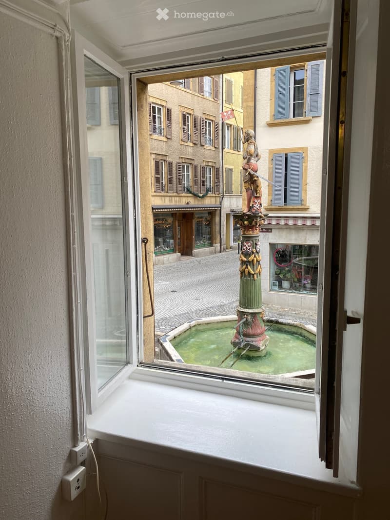 A louer 3.5 pièces au centre de la vieil..., Rue du Marché 2, CHF 1290
