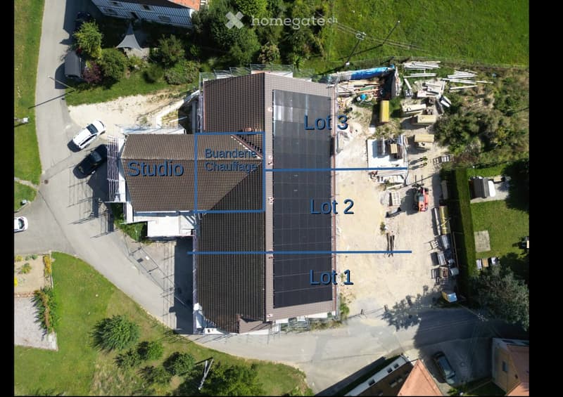 Logements de standing dans une maison paysanne