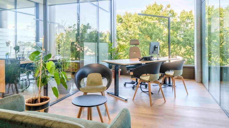 A green working environment designed for encounters and Synergies ...