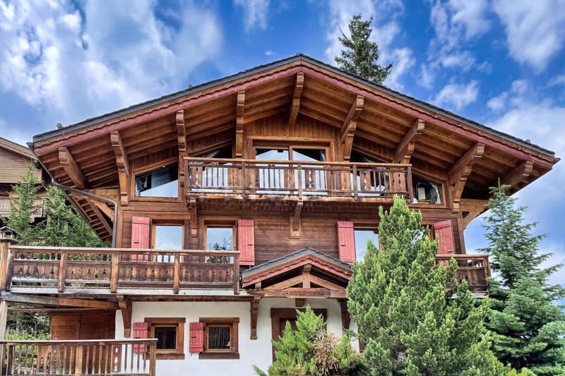 Chalet de caractère avec panorama d'exception à Courchevel