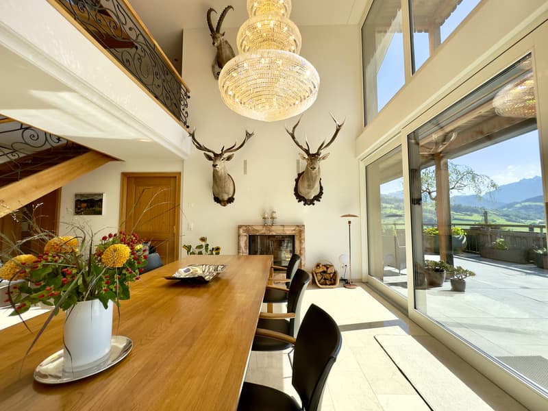 Exklusives Chalet in Nesslau: Panoramablick auf Säntis & Churfirsten ...