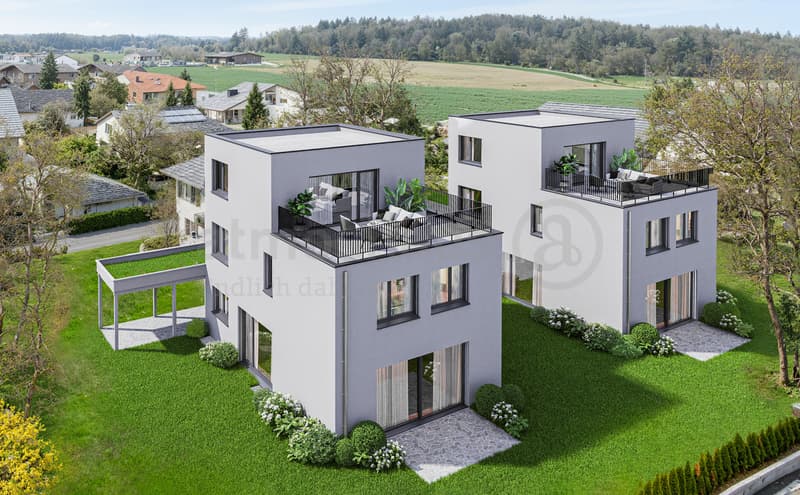 Neubauprojekt an zentraler Lage mit Attikaterrasse und Weitsicht | homegate.ch