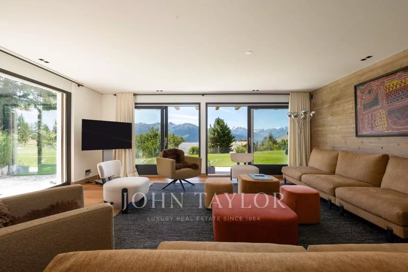 Appartement d'exception avec jardin et vue panoramique à Plans-Mayens