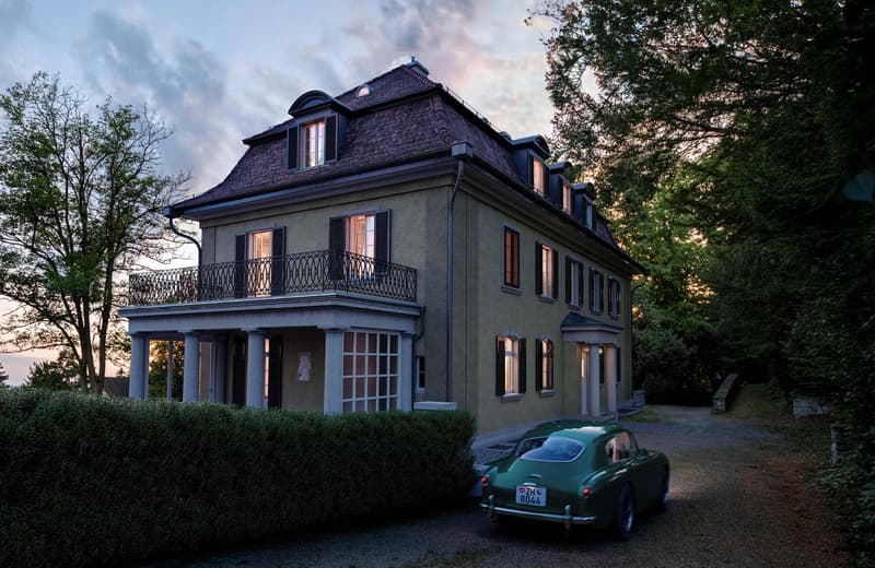 Historische Villa mit vielen Originaldetails und parkartigem Umschwung ...