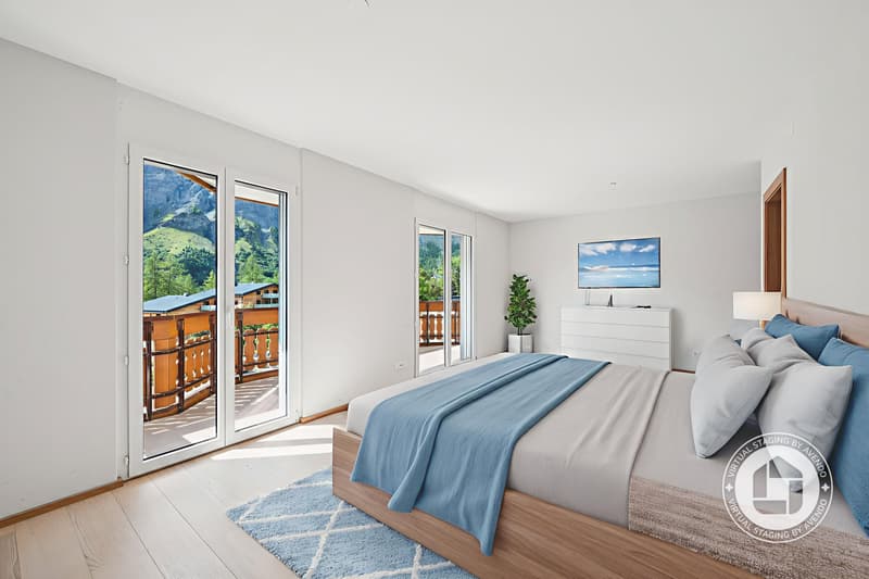 Votre refuge dans les Alpes : résidence ..., Turmstrasse 5, CHF 899000