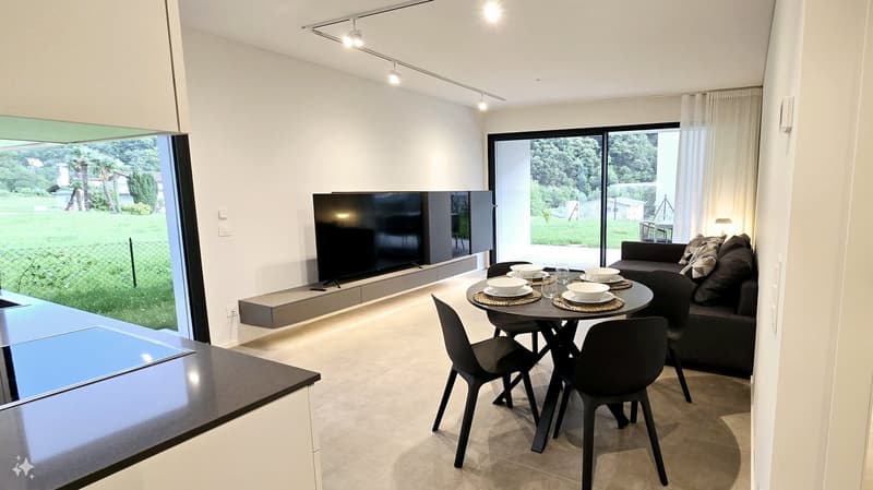 MONTEGGIO | 2.5 Moderno con Giardino | P..., Via Boscioro, CHF 1470