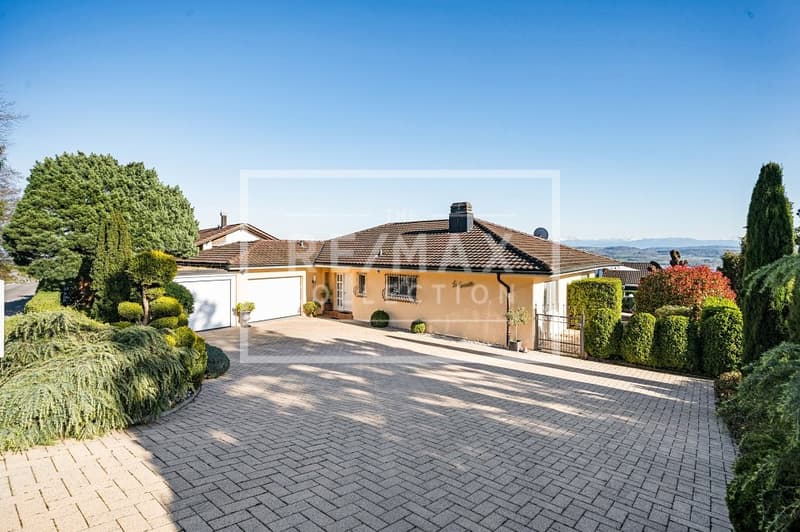 Villa de luxe avec vue panoramique sur le lac de Morat