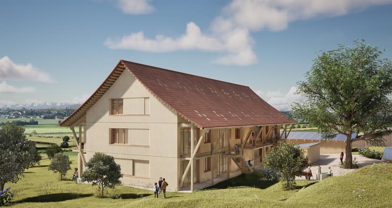 Charmante 2.5-Zimmer-Wohnung in nachhaltigem Bauprojekt in Epsach ...
