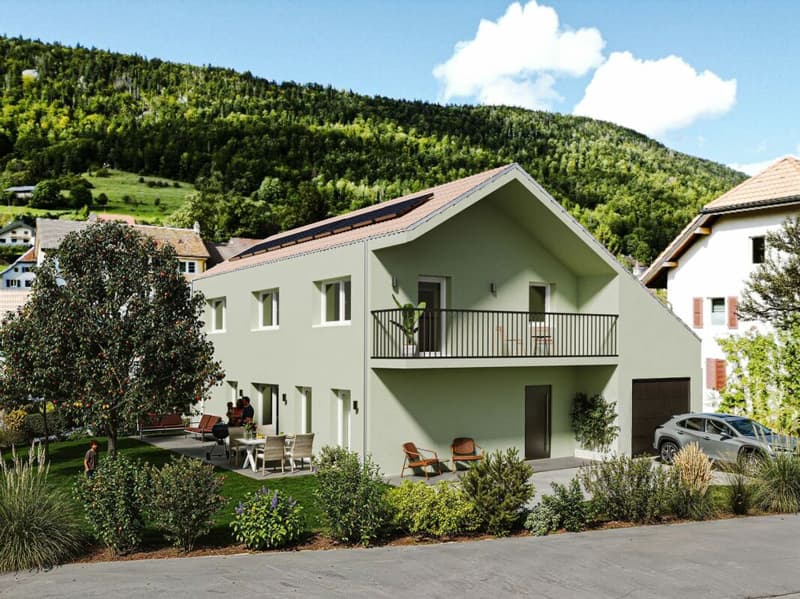 Sonvilier, maison individuelle neuve 5.5..., La Ruette, CHF 840000