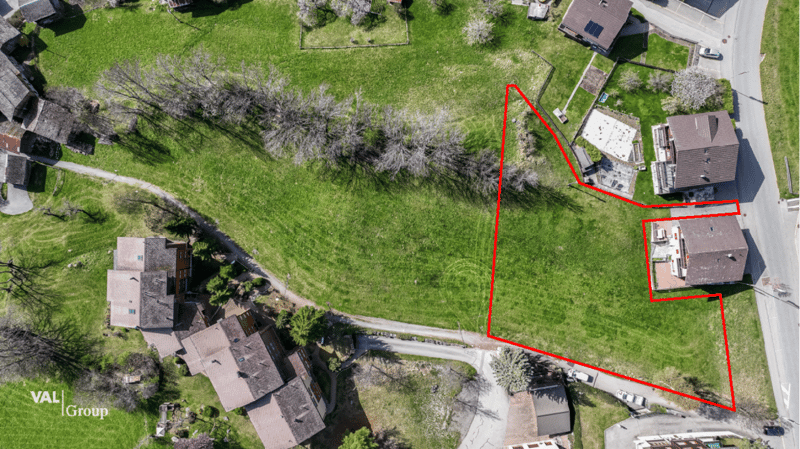Building land in a preferred location with attractive usage possibilities