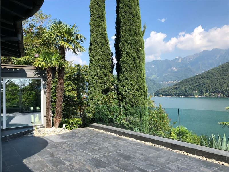 Villa moderna con vista lago a Vico Morcote | homegate.ch