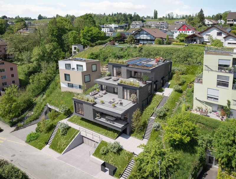 Exklusive und hochwertige 4.5-Zimmer-Terrassenwohnung - Ihr Traumdomizil mit Seesicht in Uerikon