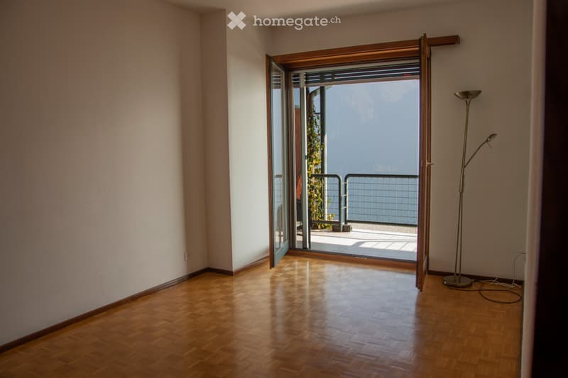 Maisonette con vista lago e giardino pri..., Via Tamporiva, CHF 5200