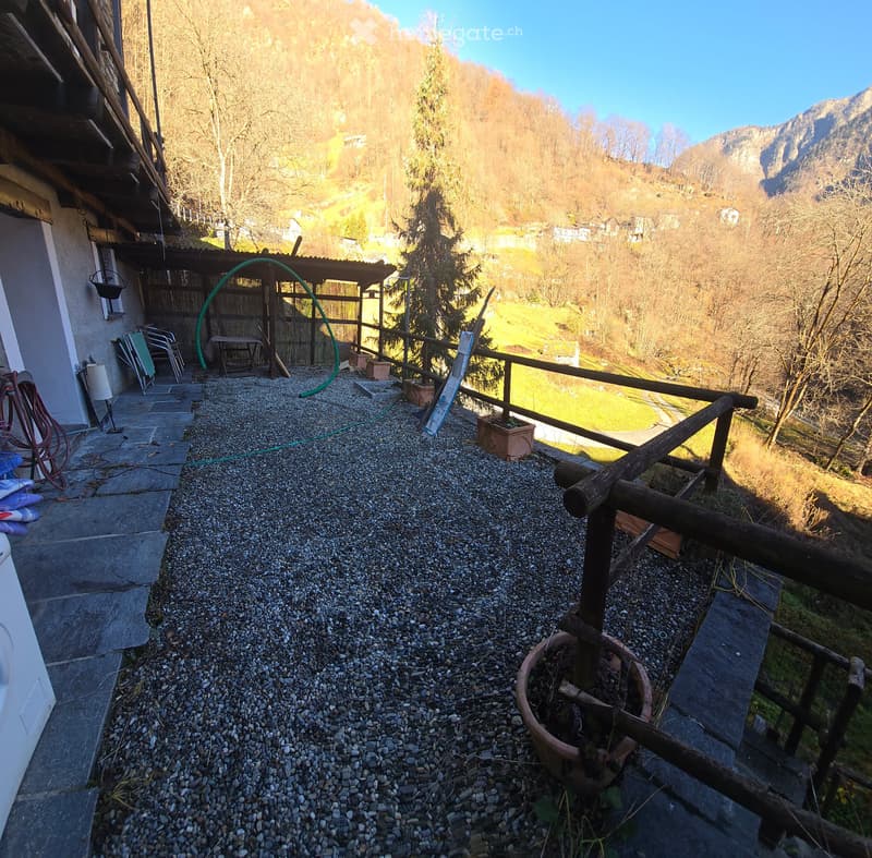 Rustico rinnovato, Menzonio, CHF 350