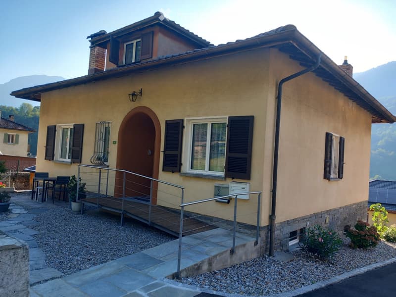 Appartamento in casa bifamiliare, Via Strada Vecchia 99, CHF 1500