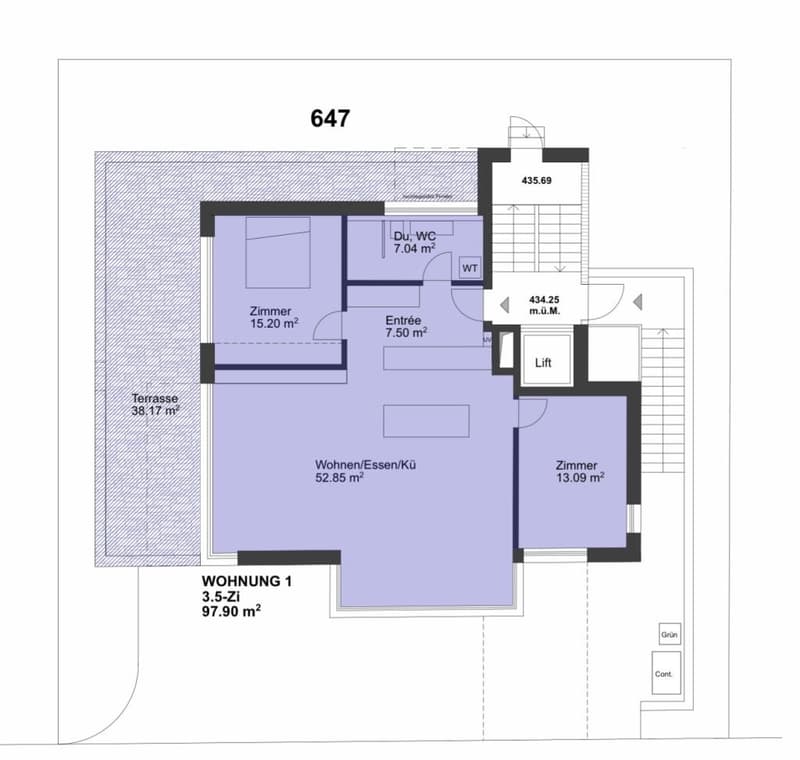 Neubauprojekt: Wohnen mit Stil und Komfo..., Lanzenmoosstrasse 22, CHF 1080000 | homegate.ch
