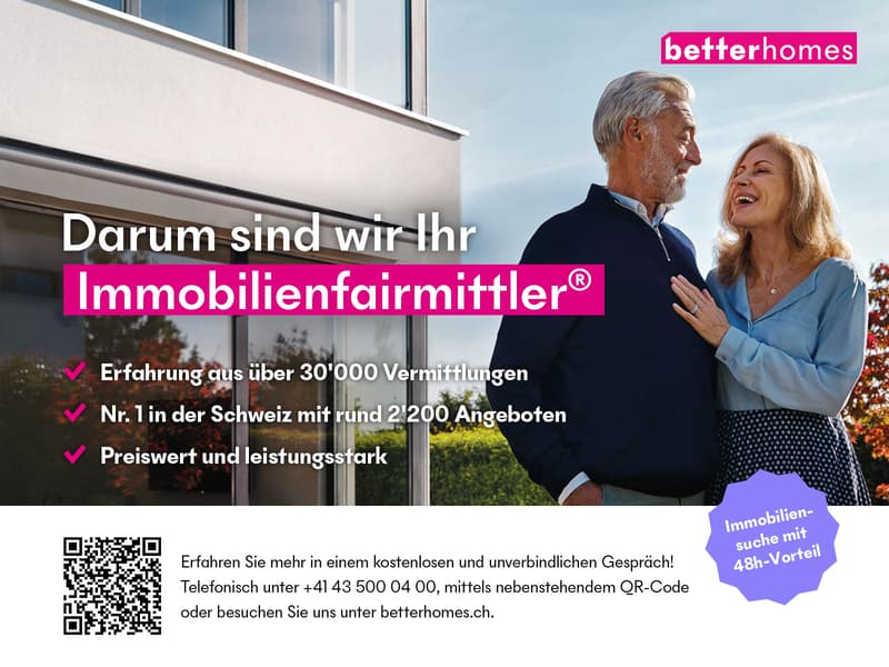 PRAKTISCHER GRUNDRISS MIT BALKON